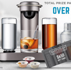 Sweepstakes | Bartesian Home Bar Giveaway