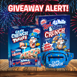 Sweepstakes | Capn Crunch Red, White & Blue Giveaway
