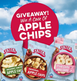 Sweepstakes | Seneca Snacks Apple Chips Giveaway