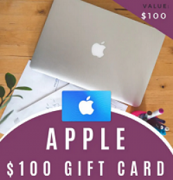 Sweepstakes | $100 Apple Gift Card Giveaway
