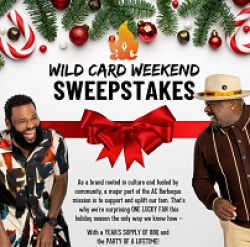 Sweepstakes | Wild Card Weekend Sweepstakes