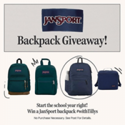 Sweepstakes | Jansport Backpack Giveaway