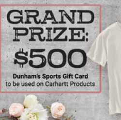 Sweepstakes | Dunhams Sports Carhartt Sweepstakes