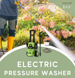 Sweepstakes | Electric Pressure Washer Sweepstakes